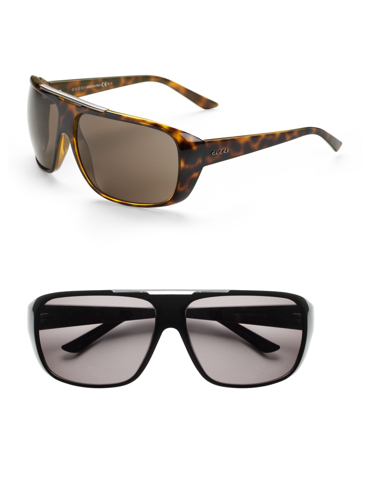 Gucci Sport Wrap Sunglasses In Black For Men Lyst