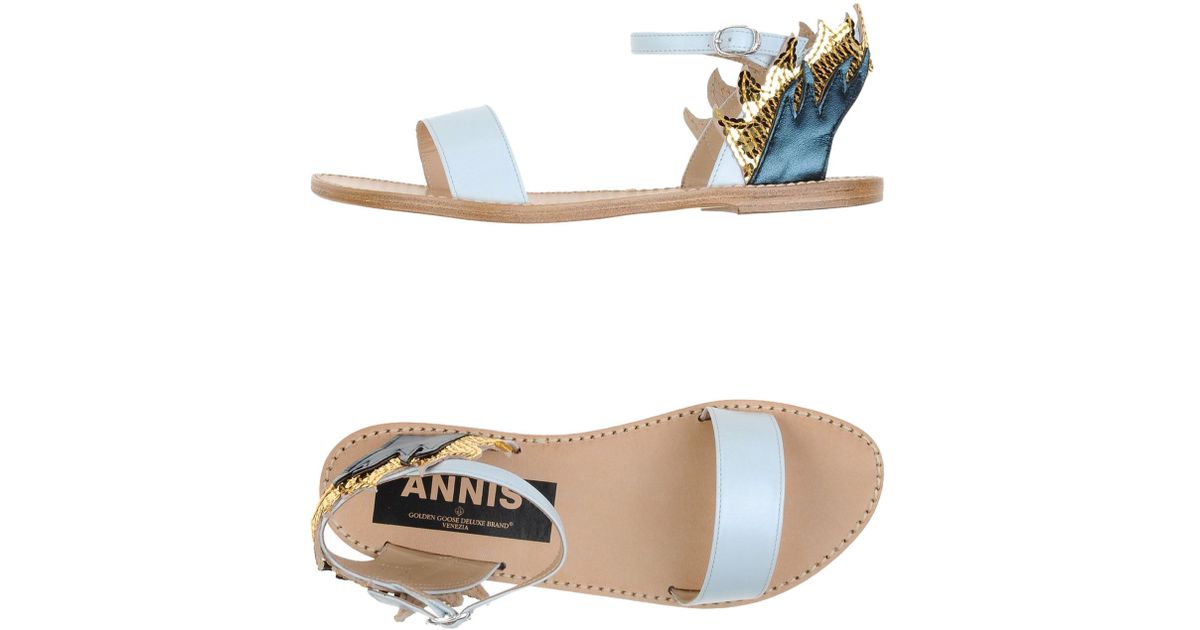 Lyst - Golden Goose Deluxe Brand Sandals in Blue
