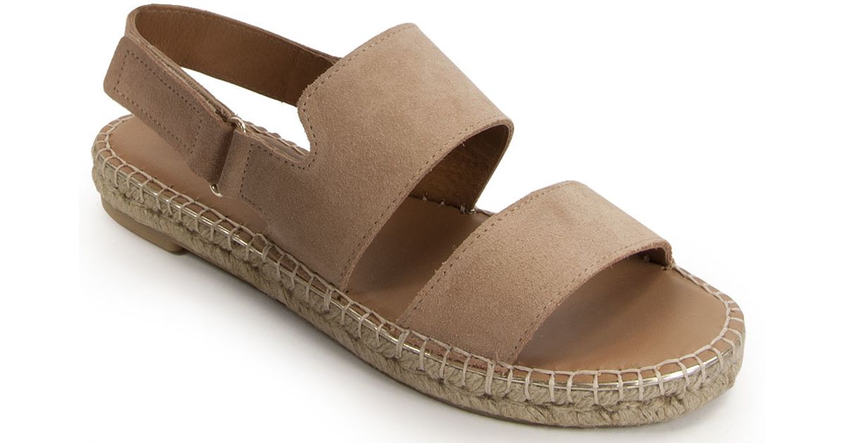 275 central Flat Sandal in Beige (blush) | Lyst