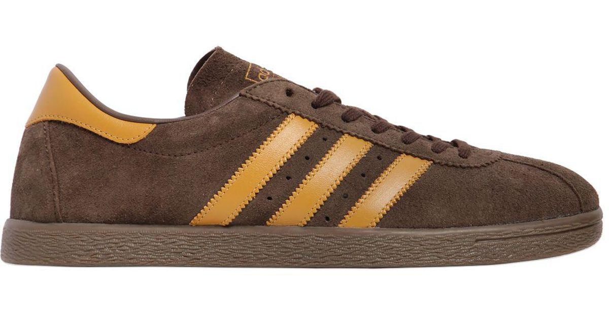 Adidas Originals Tobacco Suede & Leather Sneakers in Brown for Men - Lyst