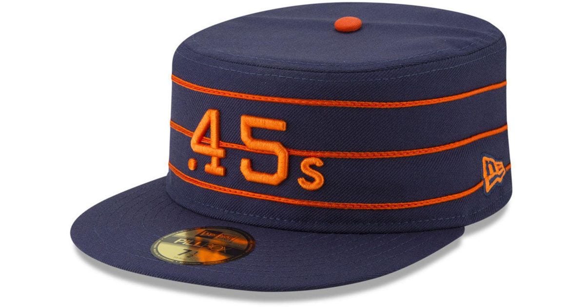 KTZ Houston Colt 45s Pillbox 59fifty-fitted Cap in Blue for Men - Lyst