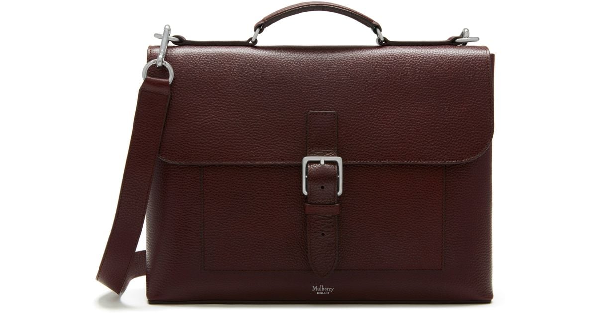 Lyst - Mulberry Chiltern Small Briefcase in Brown for Men