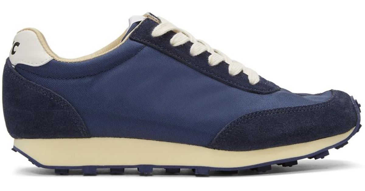 Ymc Navy Tabi Sneakers in Blue | Lyst
