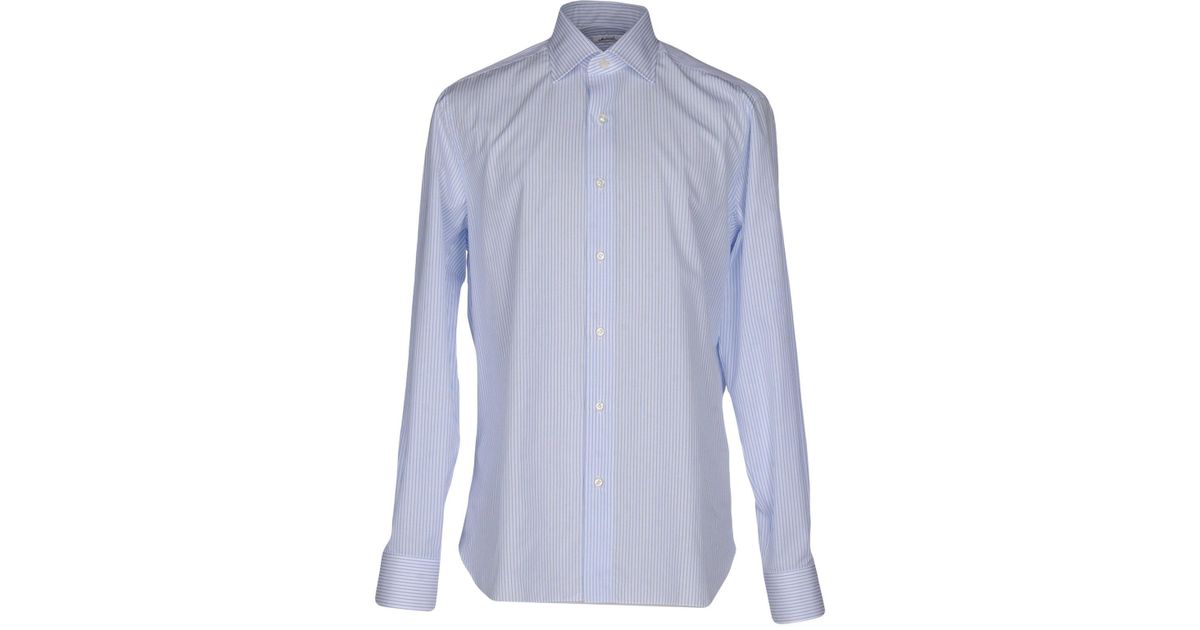 Mattabisch Shirt in Blue for Men | Lyst