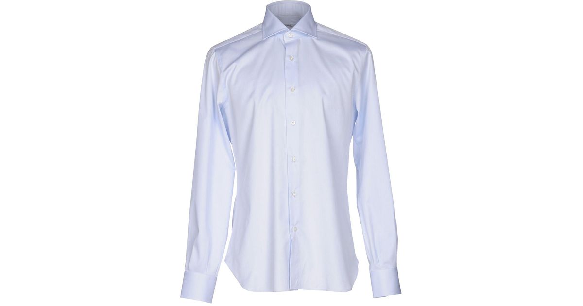 Mattabisch Shirt in Blue for Men | Lyst