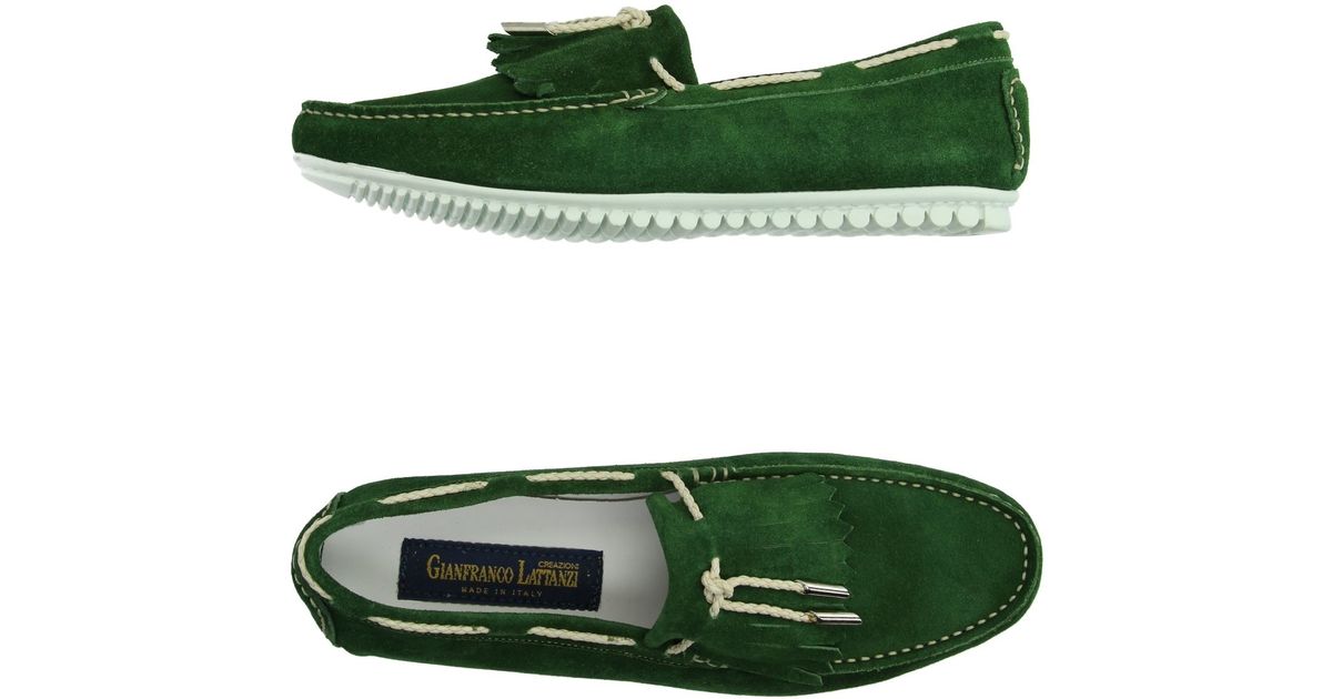 Lyst - Gianfranco Lattanzi Loafer in Green for Men