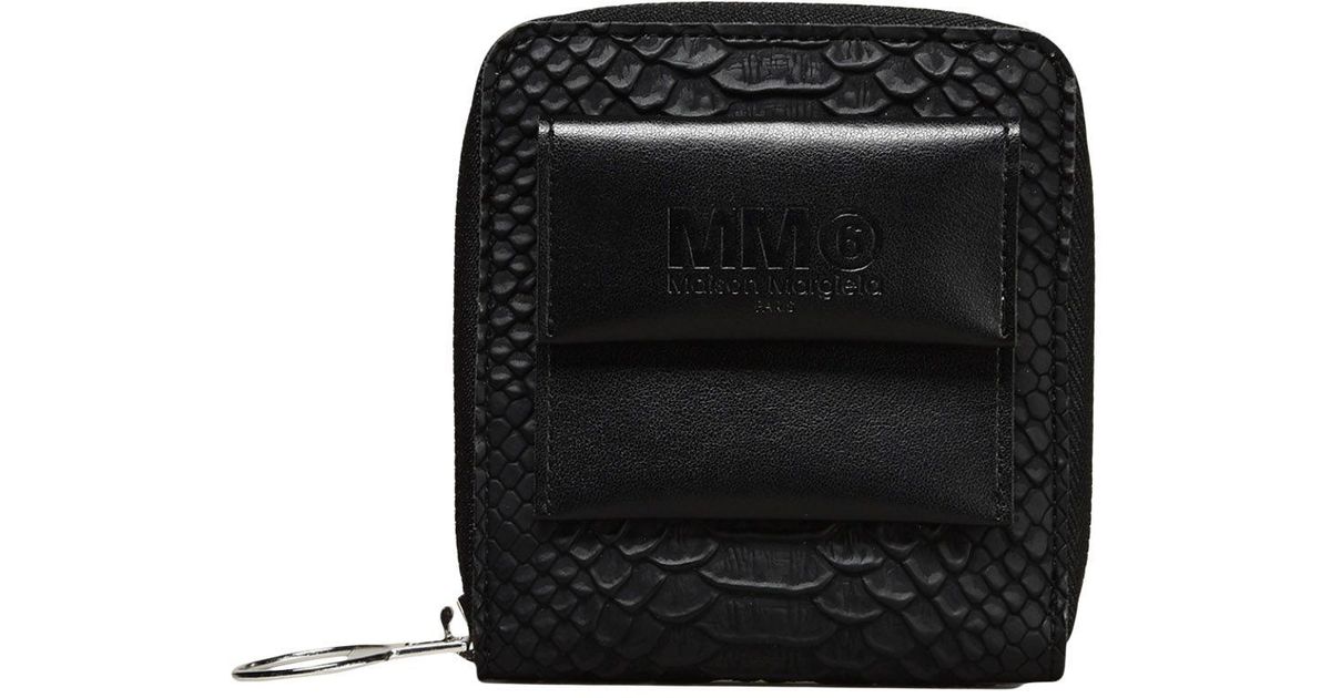 Lyst - Mm6 by maison martin margiela Wallet in Black