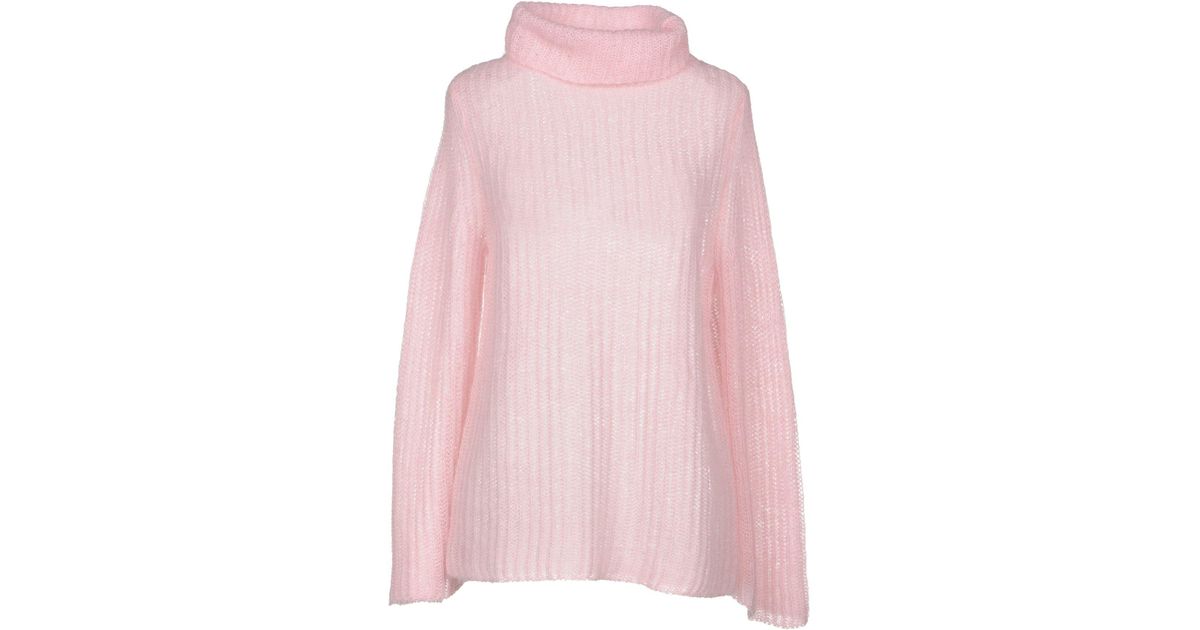 Snobby Sheep Synthetic Turtleneck in Pink - Lyst