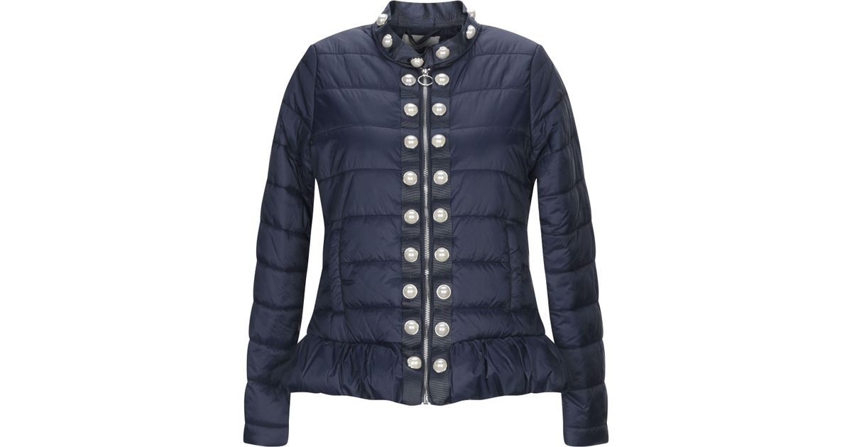 Relish Synthetic Down Jacket in Dark Blue (Blue) - Lyst