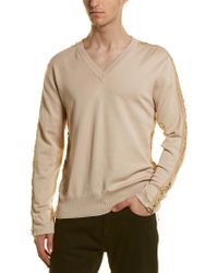 Balmain V-neck Sweater for Men - Lyst