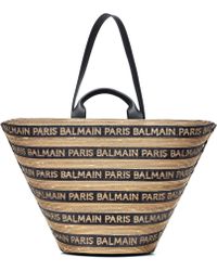 Lyst - Women's Balmain Totes and shopper bags