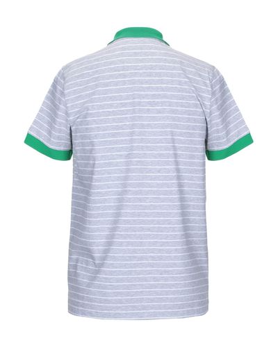 Cooperativa Pescatori Posillipo Cotton Polo Shirt in Grey (Gray) for ...