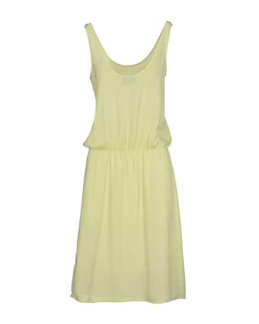 Hotel particulier Knee-length Dress in Green (Light green) - Save 44% ...