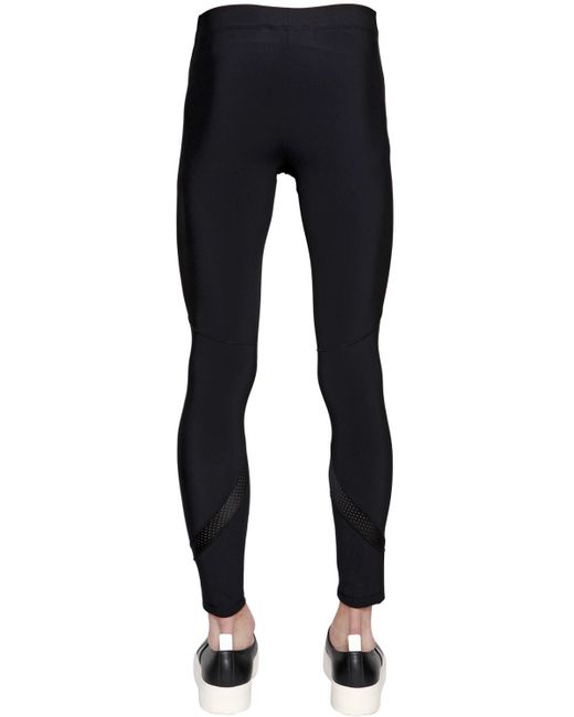 Bikkembergs Db1 Nylon Stretch Leggings in Black for Men - Save 31% | Lyst