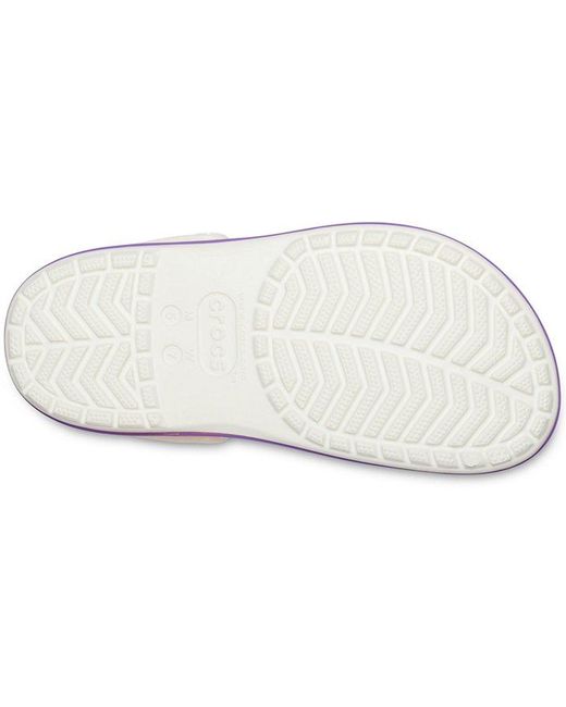 Crocs™ Crocband Platform Rainbow Clog in White - Save 10% - Lyst