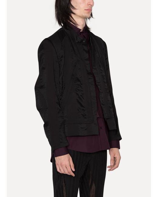 Ann demeulemeester Jacket Feature in Red for Men (black) - Save 60% | Lyst