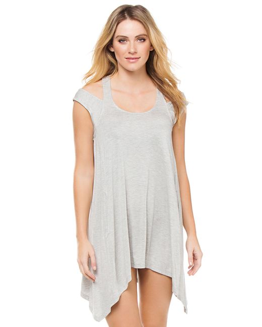 J valdi Tank Dress in Gray | Lyst