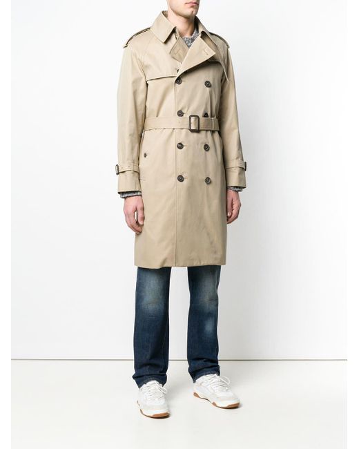 Lyst - Mackintosh Honey Cotton Trench Coat Gm-130fd in Brown for Men ...