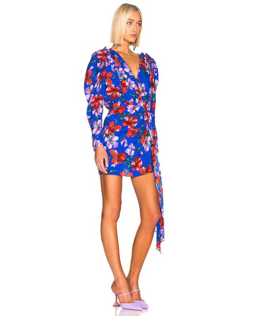 Lyst - Magda Butrym Lagos Dress in Blue