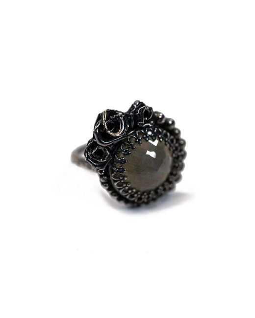 Lyst - Melissa Anderson Jewellery Sterling Silver Margot Ring in Metallic