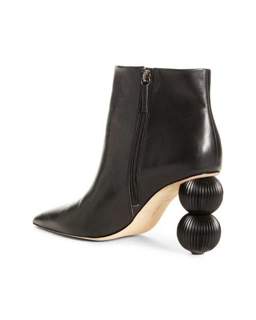 Cult Gaia Denim Cam Boot Black - Lyst