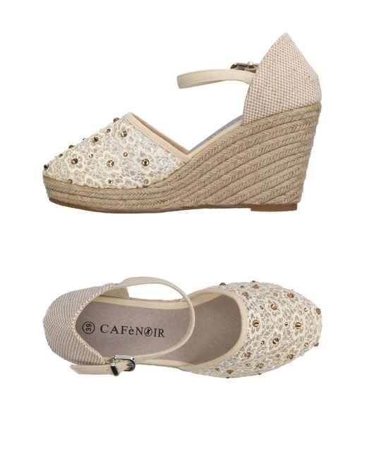 Lyst - Cafenoir Espadrilles in Natural