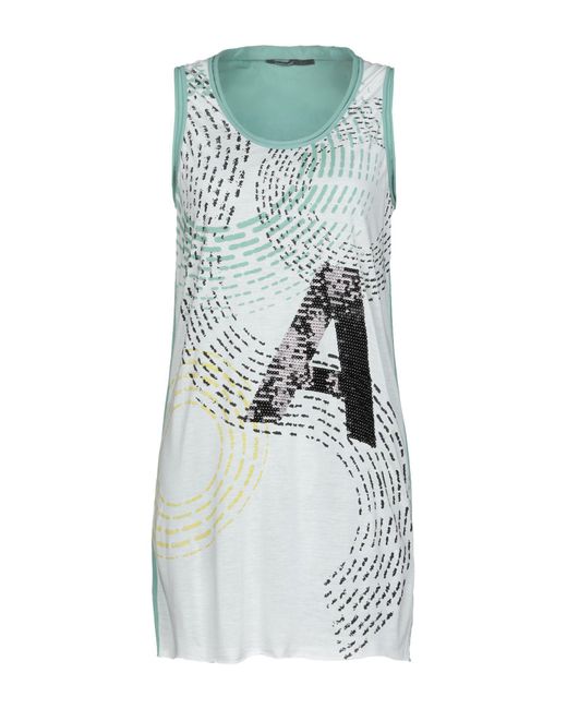 Pianurastudio Cotton Vest in Green - Lyst