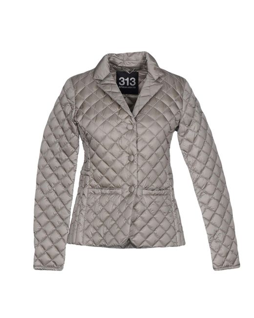 313 tre uno tre Jacket in Gray | Lyst