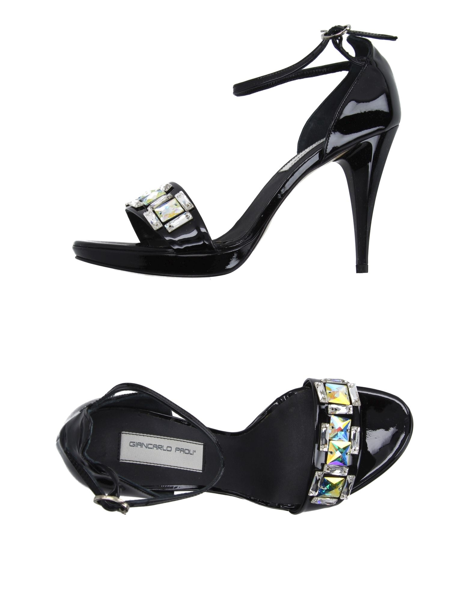 Lyst - Giancarlo Paoli Sandals in Black