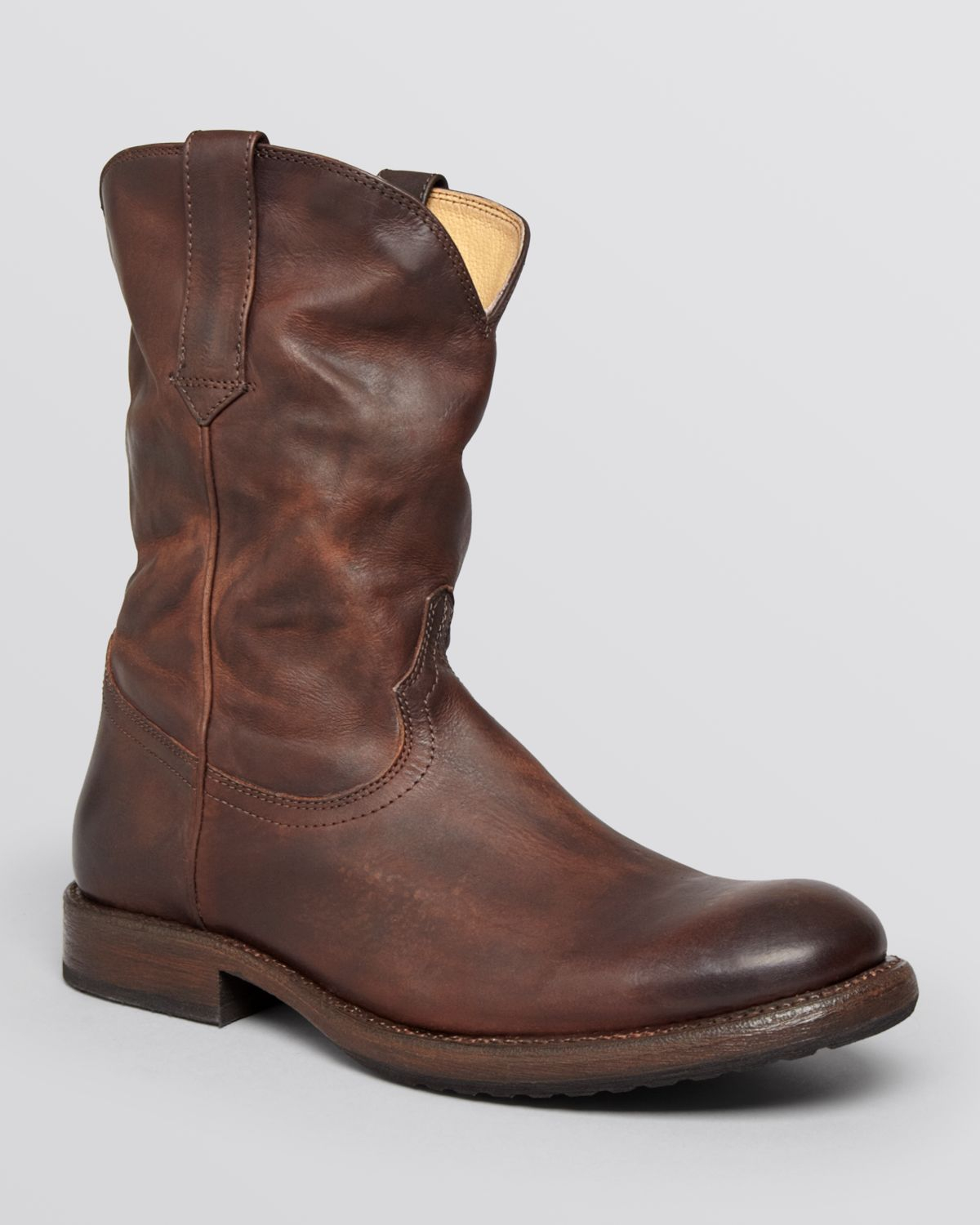 Lyst - Frye Duke Roper Boots in Brown for Men