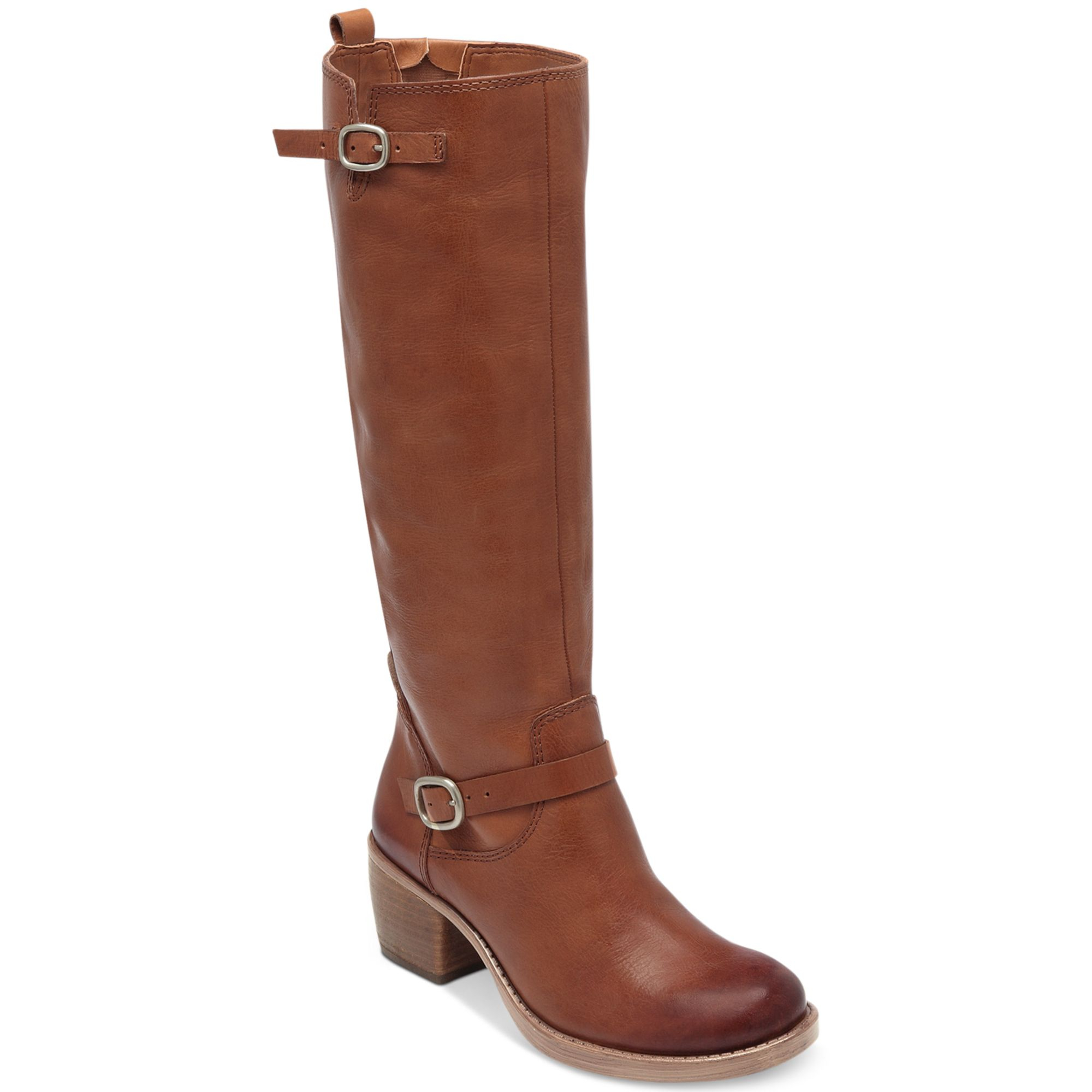 Lucky brand Rollie Tall Shaft Boots in Brown | Lyst