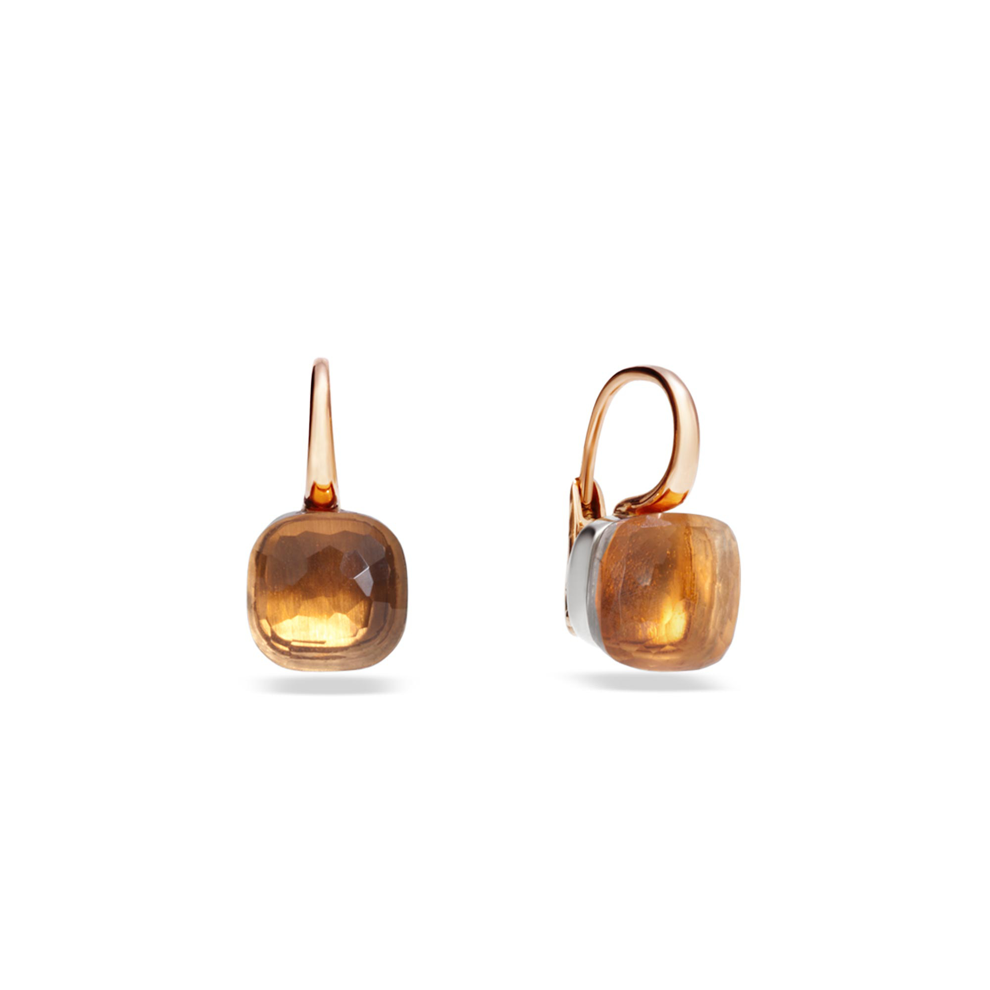Pomellato Earrings Nudo in Orange | Lyst Pomellato Earrings Nudo in Orange | Lyst