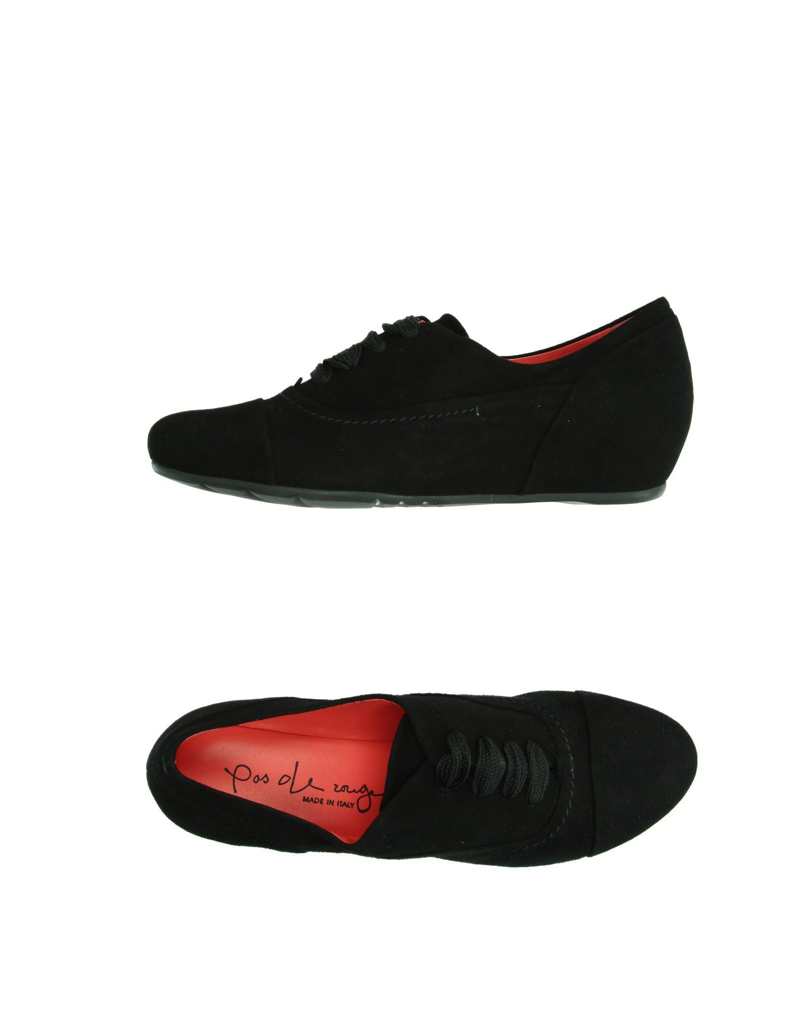 Pas de rouge Lace-up Shoes in Black | Lyst
