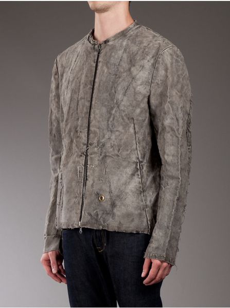 Label Under Construction Hemp Jacket in Gray for Men (grey) | Lyst