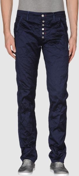 Ljd Marithe' Francois Girbaud Casual Pants in Blue for Men | Lyst