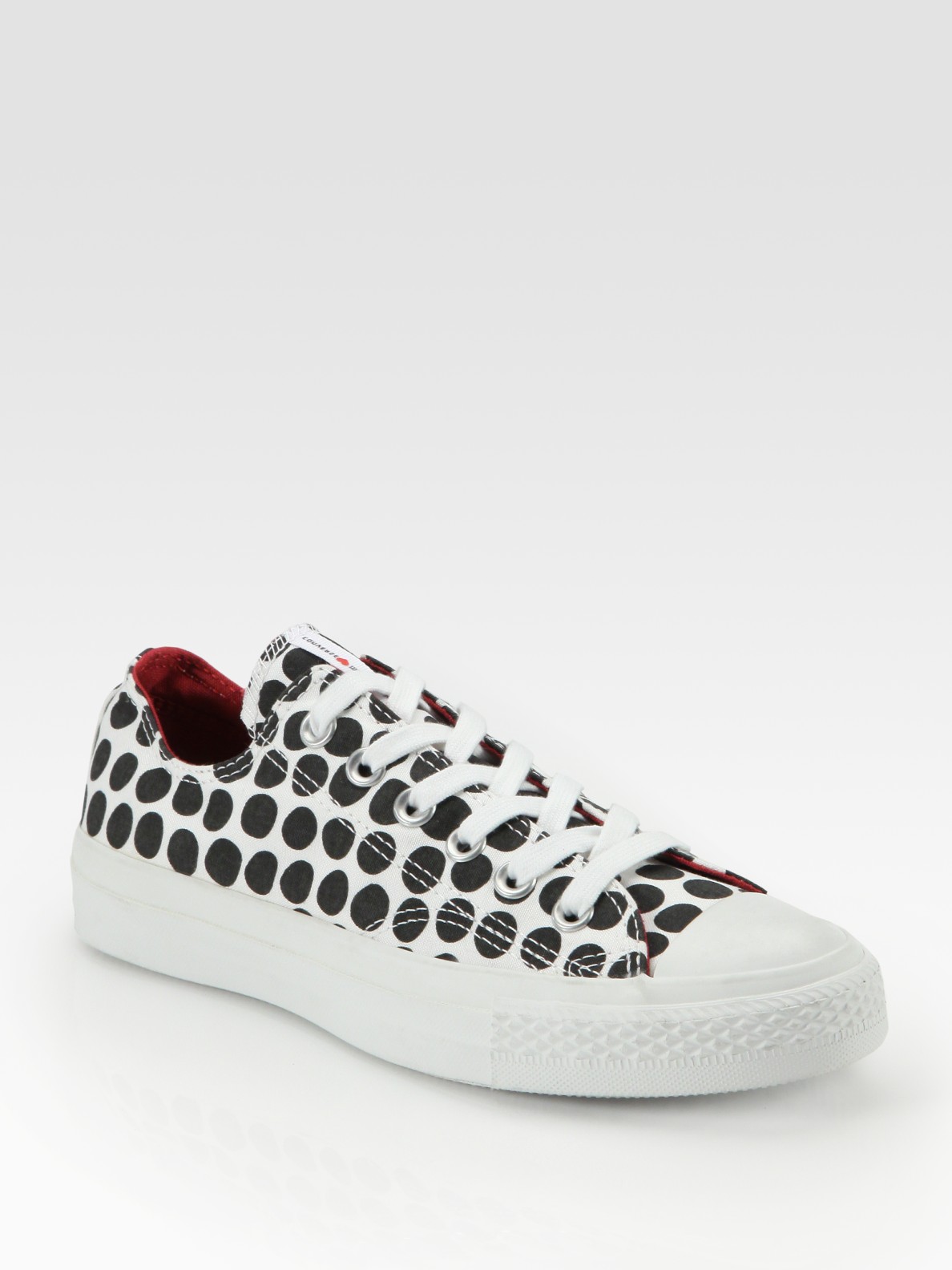 Converse Marimekko Polka-dot Print Sneakers in White | Lyst