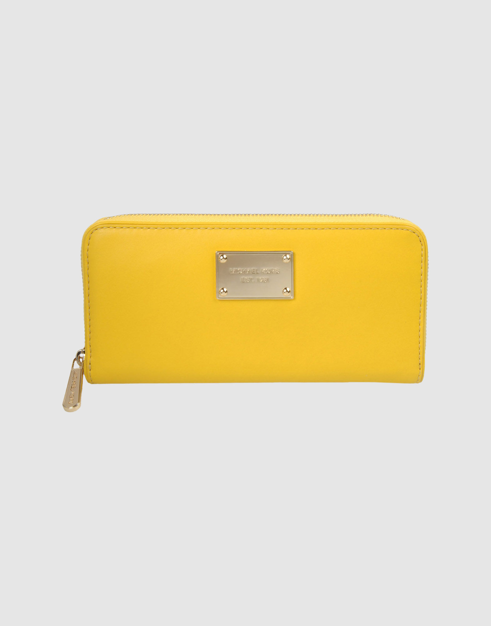 Michael Kors Yellow Purse And Wallets Men | semashow.com