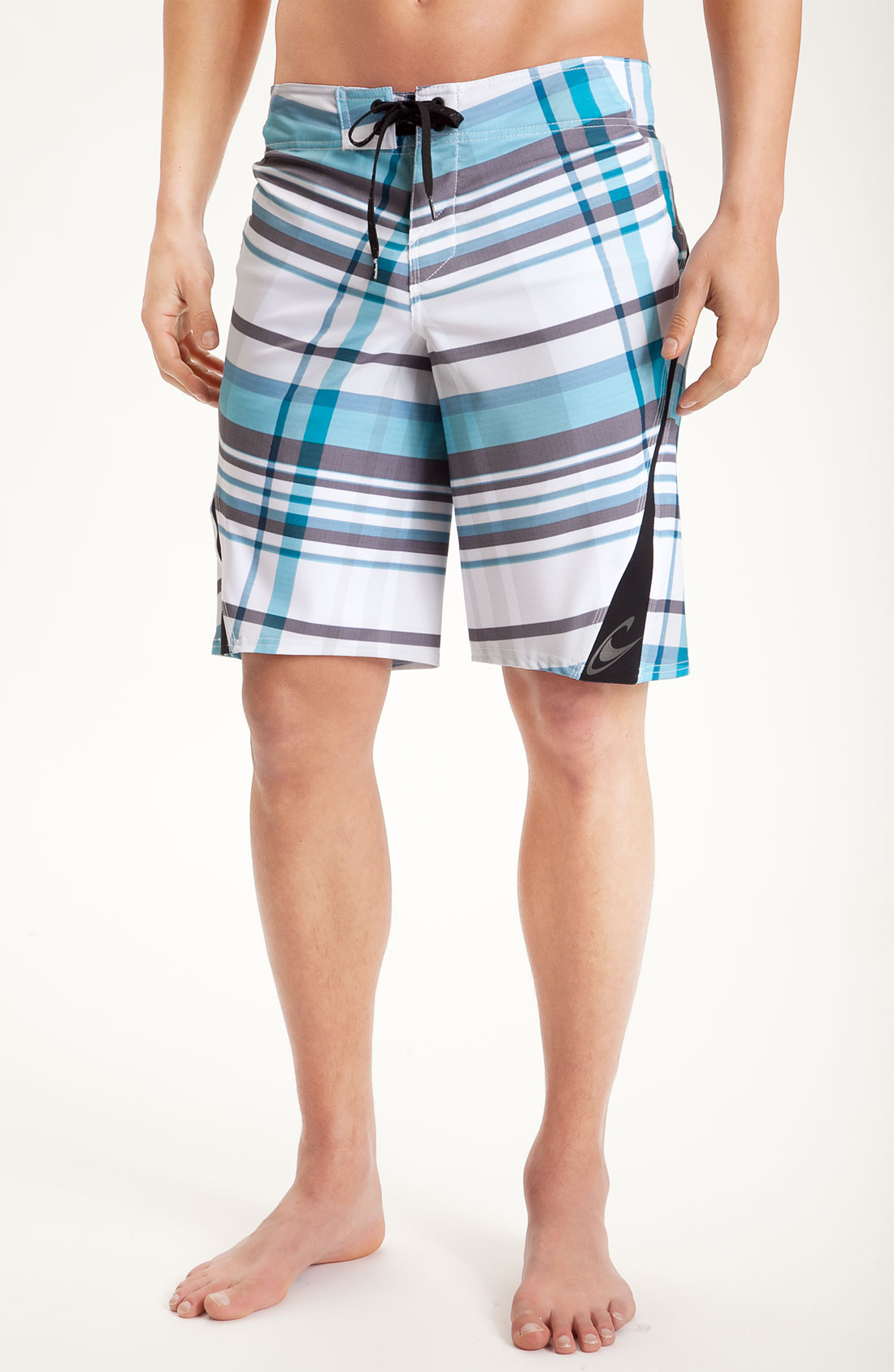 O'neill Sportswear Oneill Superfreak Plaid Board Shorts in Blue for Men ...