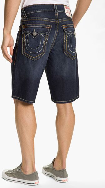 True Religion Malibu Denim Shorts in Blue for Men (malibu) | Lyst