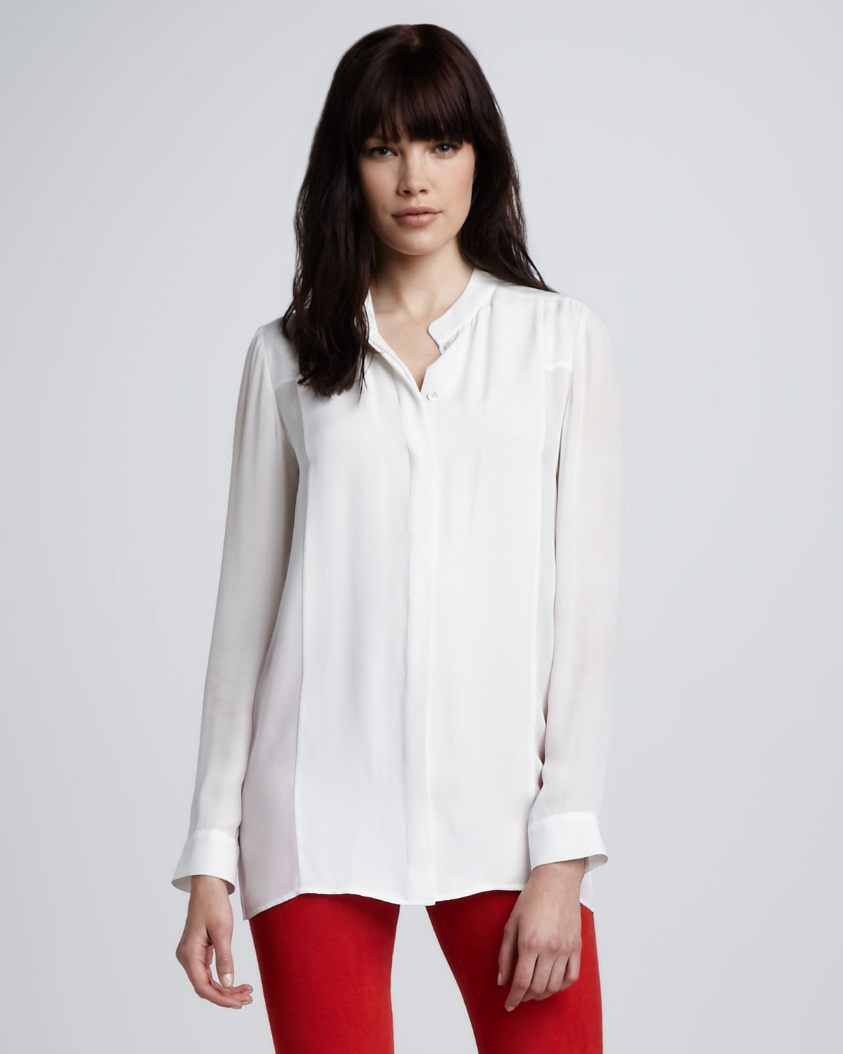 Theory Silk Blouse