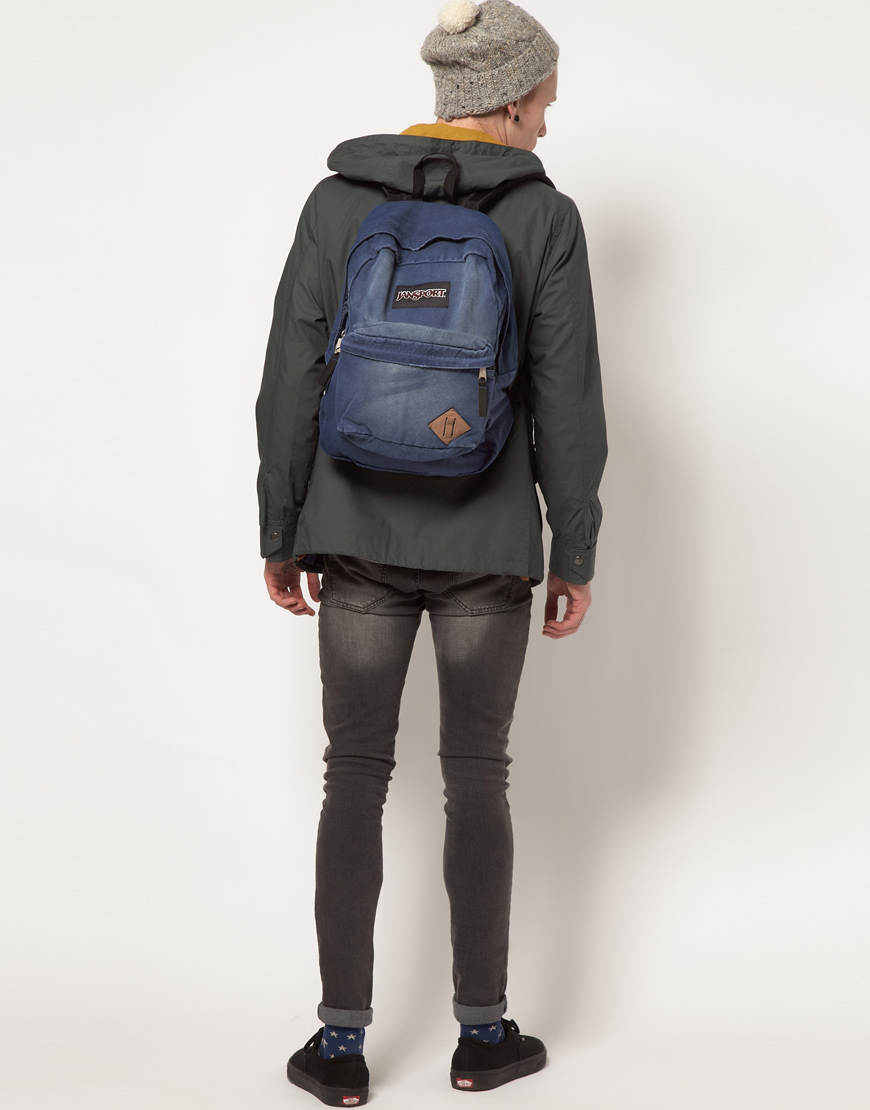 Lyst - Jansport Slacker Backpack in Blue for Men