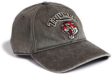 Lucky Brand Triumph Tiger Baseball Cap in Gray for Men (olive) | Lyst