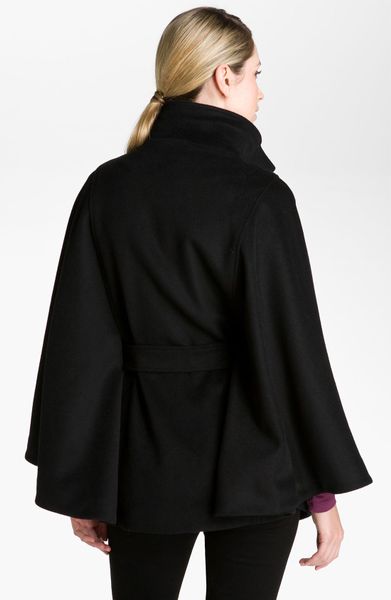 Calvin Klein Plus size Belted Cape in Black | Lyst