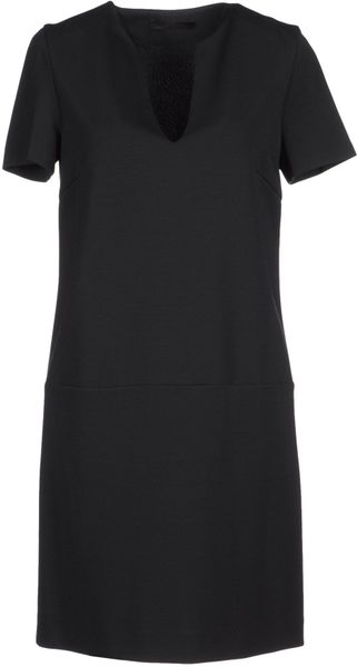 Les Copains Short Dress in Black | Lyst