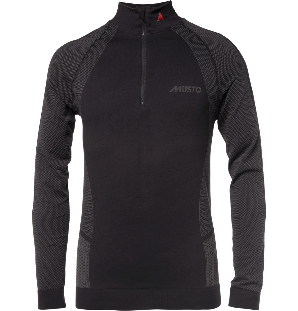 Lyst - Musto sailing Active Base Layer Lightweight Sweater in Black for Men