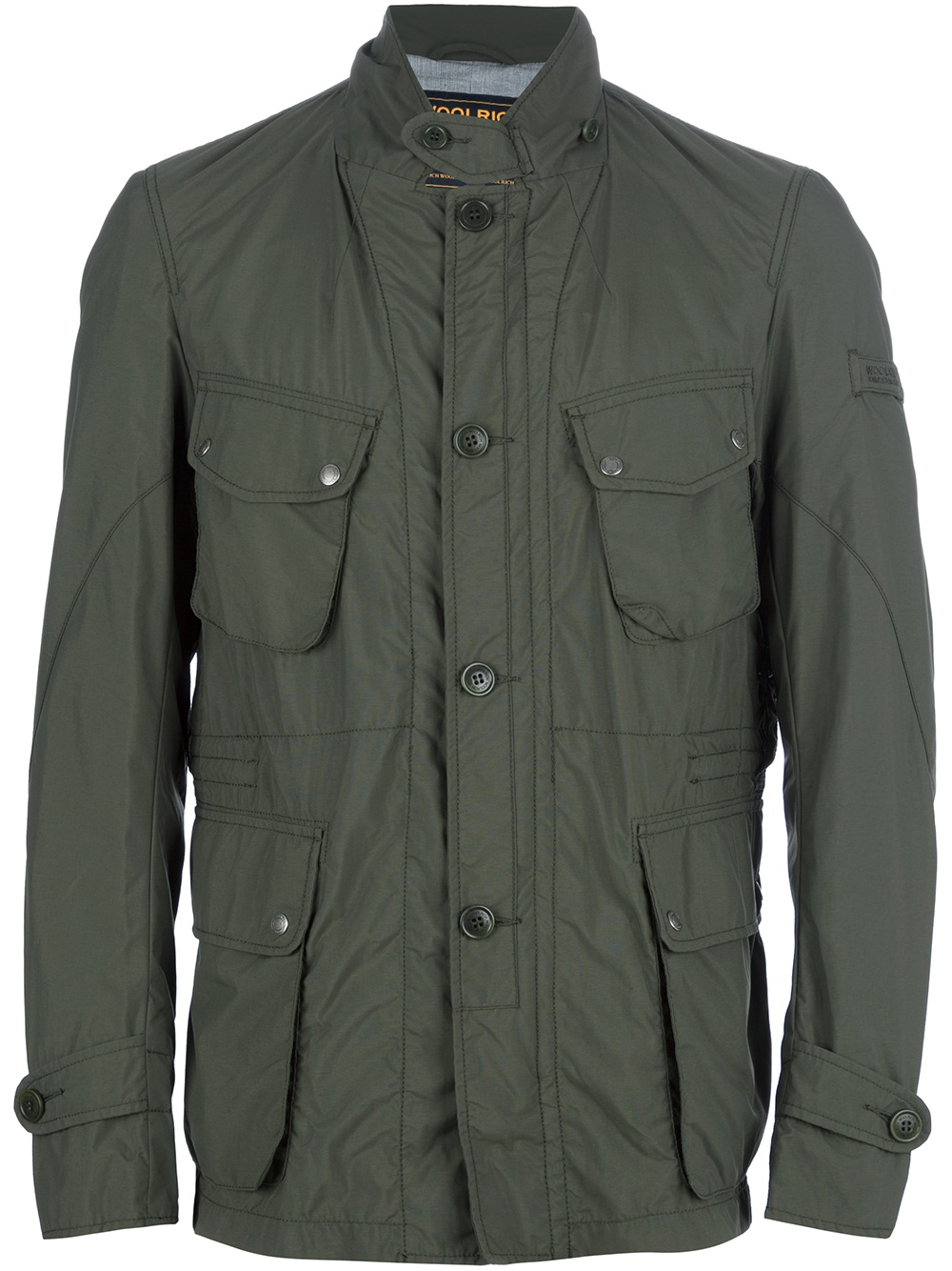 Lyst - Woolrich Button Down Parka Jacket in Natural for Men