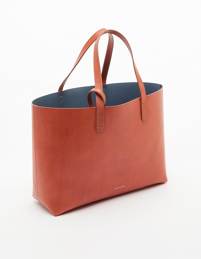 Lyst - Mansur Gavriel Small Tote in Red