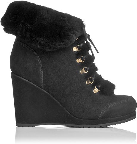 Lk Bennett Cecily Ankle Boots in Black | Lyst