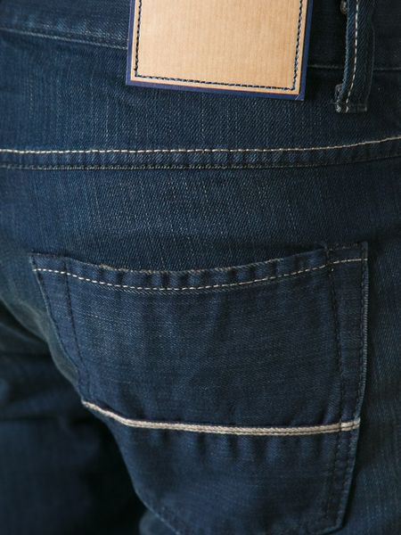 Care Label Slim Fit Jeans in Blue for Men | Lyst