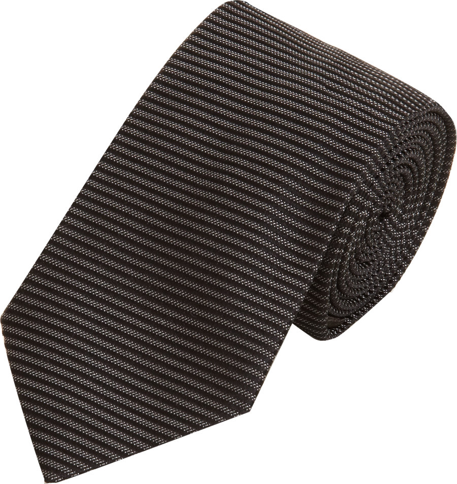 Jil sander Speckled Horizontal Stripe Tie in Black for Men | Lyst